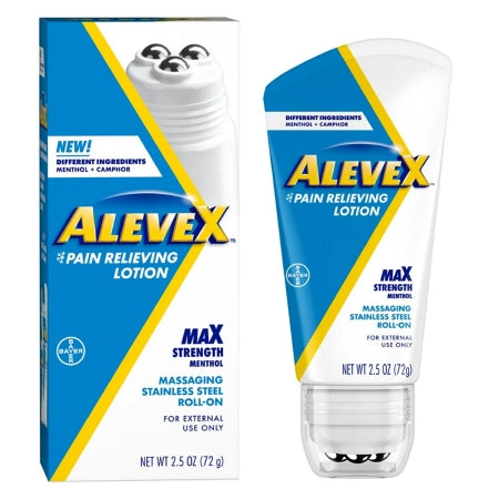 FSA-Approved Aleve X Pain Relieving Lotion Max Strength Menthol, 2.5 fl ...
