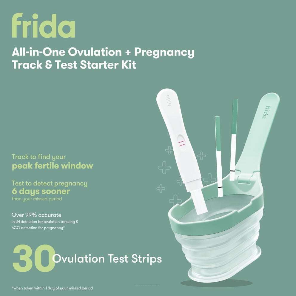 FSA-Approved Frida Fertility Ovulation and Pregnancy Test and Track Set ...