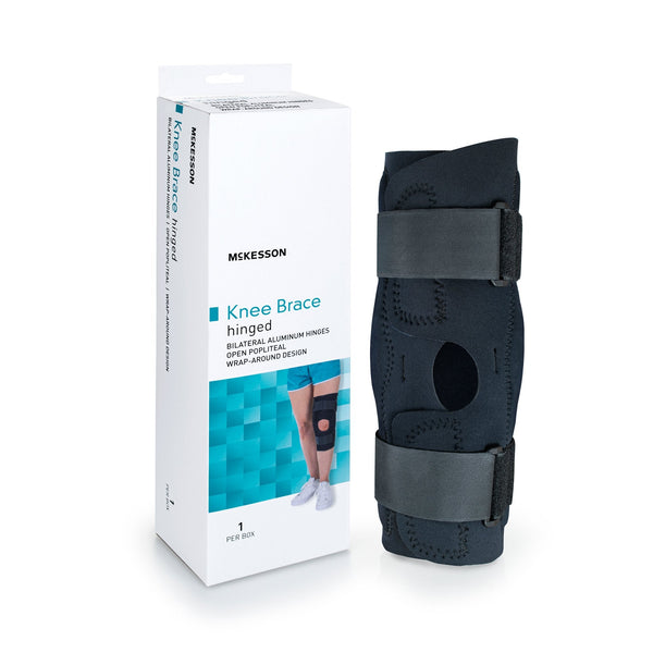 FSA-Approved McKesson Hinged Knee Brace, Open Patella – buyFSA